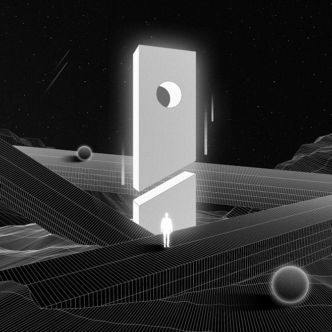 Ouranos : A clever one, God, who opened space without giving us wings. -花瓣网