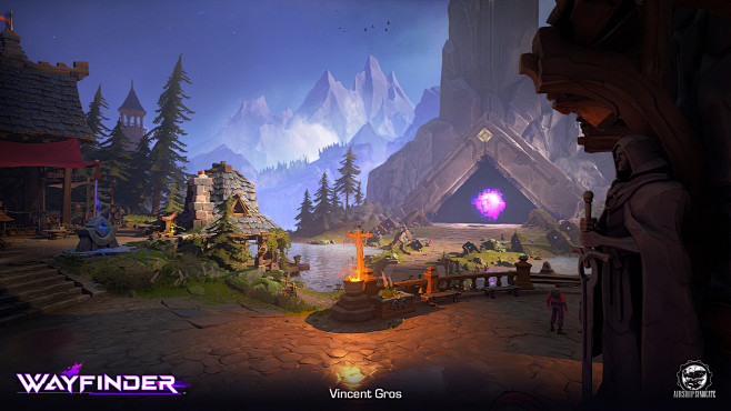 {游戏系列} 美国 WAYFINDER 寻路者（UI,角色，场景）