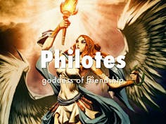 希腊神话-其他概念神和法则神-花瓣网|陪你做生活的设计师 | 菲罗忒斯(Philotes)-友谊之神