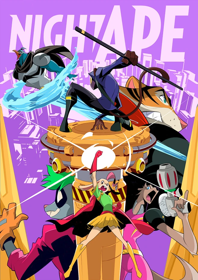 Night Ape Comics-花瓣网