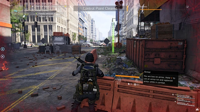 Control point cleared screenshot of Tom Clancy’s The Division 2 video ...