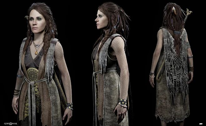 Freya, Raf Grassetti : Freya model created for the new God of War ...