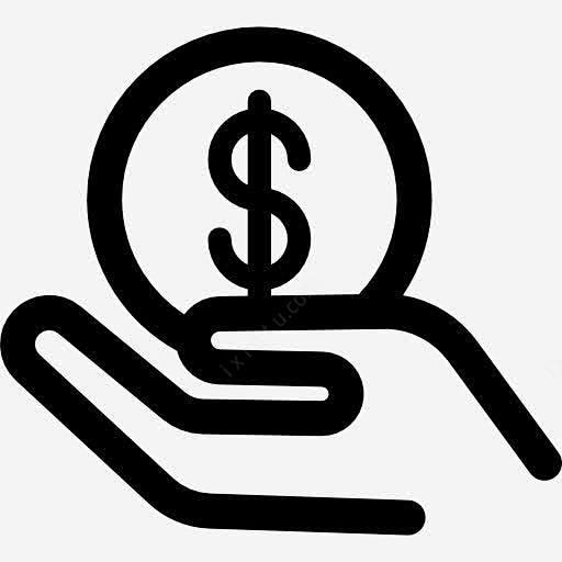 钱图标png免抠素材_新图网 https://ixintu.com 金钱 生意 硬币 货币 美元符号 付款方式