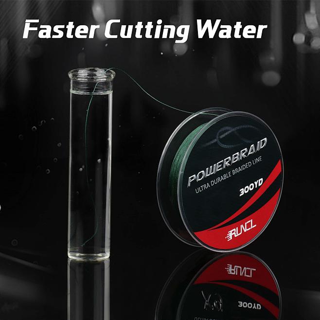 RUNCL PowerBraid Braided Fishing Line, Ultra Durable Braided Line 4 ...