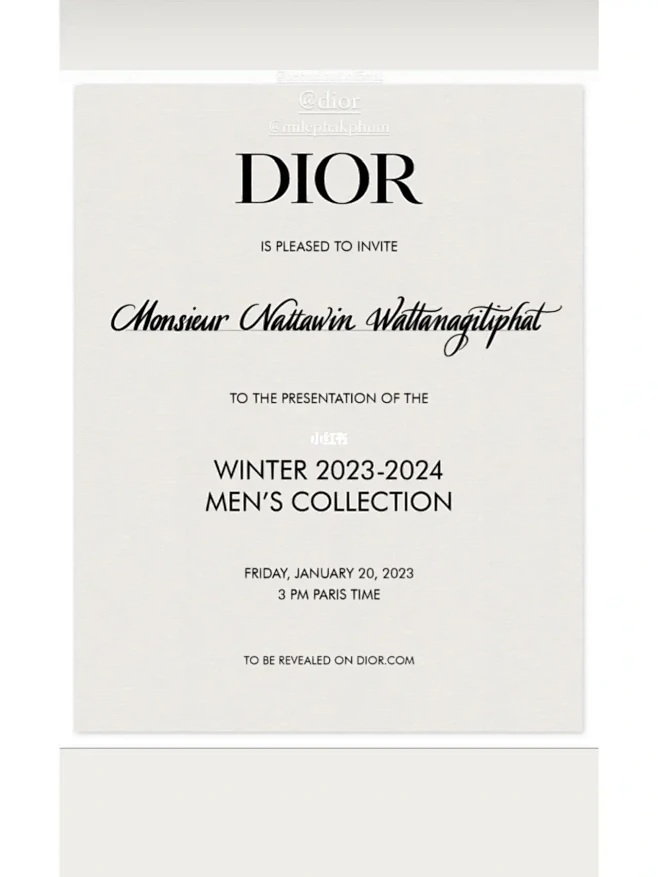Dior邀请函图片_文字排版图片素材-花瓣网