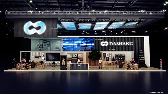 大商进博会DASHANG,3D展模网-花瓣网