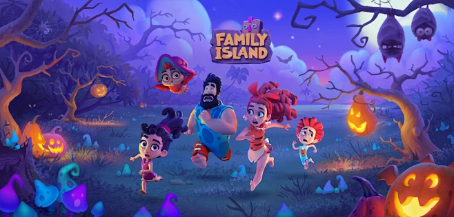 Loading screens and Facebook covers for the Family Island ...