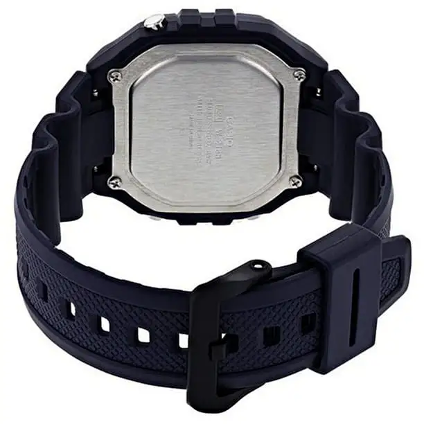 Casio Men's Large Case Digital Sport Watch - Blue W218H-2A-花瓣网