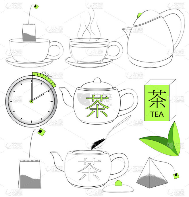 茶具制作标志.