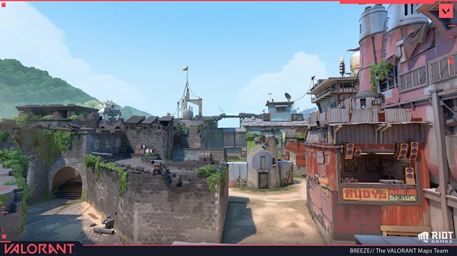 VALORANT \\ Lighting and Environment : Shooting Range, Eric Durante ...