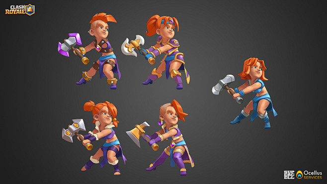 Clash Royale - Valkyrie Evolution