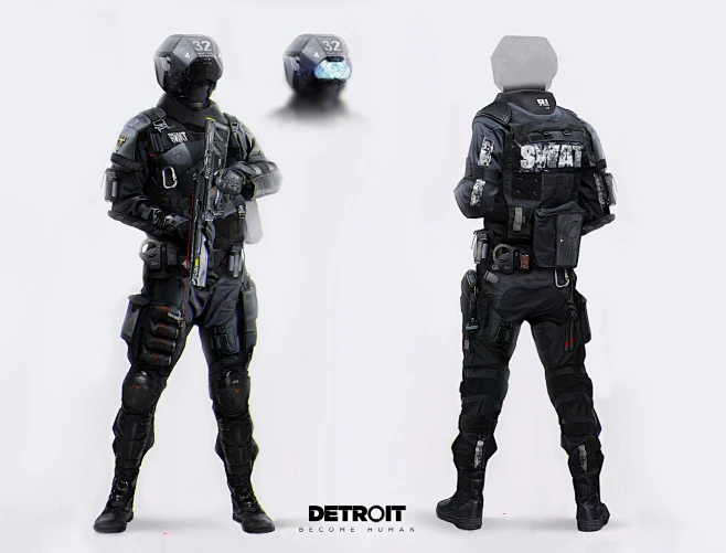 DETROIT : Become Human, Florent Auguy : Detroit become humain back in ...