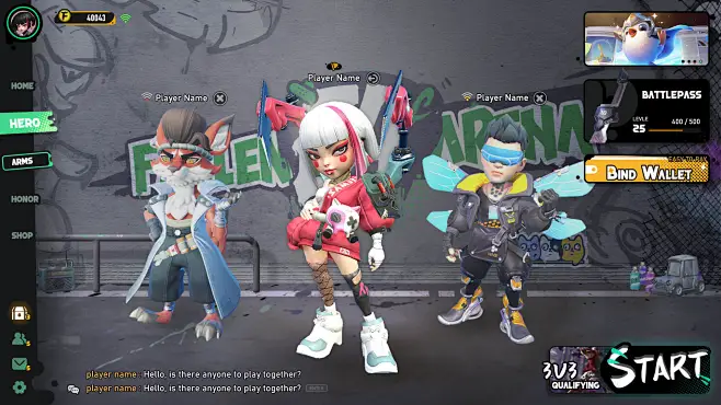 Fallen Arena-花瓣网