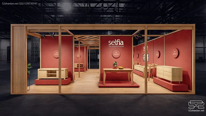 【selfia】展台设计分享 - 52展览设计-花瓣网