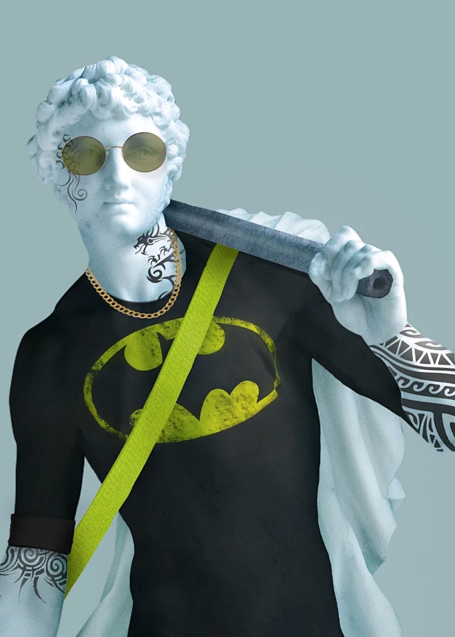 Superheroes' Tattoo : let's say if our lovely superheroes is a greek ...