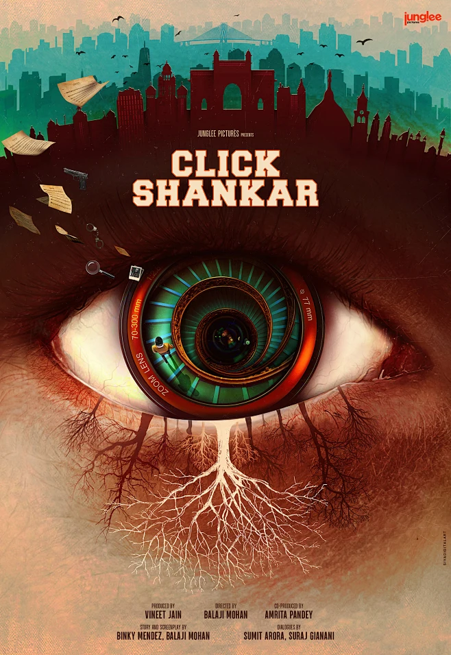 Bollywood Click shankar concept Digital Art Film graphic design hindi ...