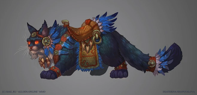 Shaman Cat-花瓣网