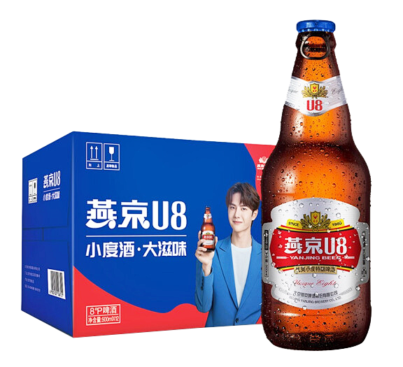 燕京U8啤酒500mlx12