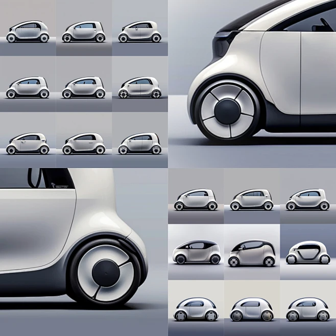 ev electric car mobility design ai transportation concept car design-花瓣网
