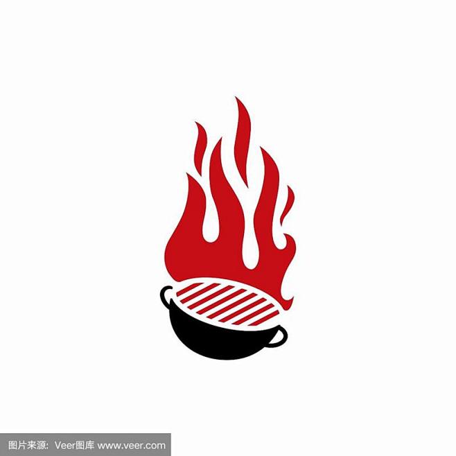 烤肉logo火_百度图片搜索