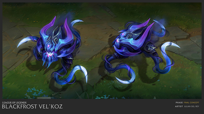 Black Frost Vel'koz in game concept ©Riot Games