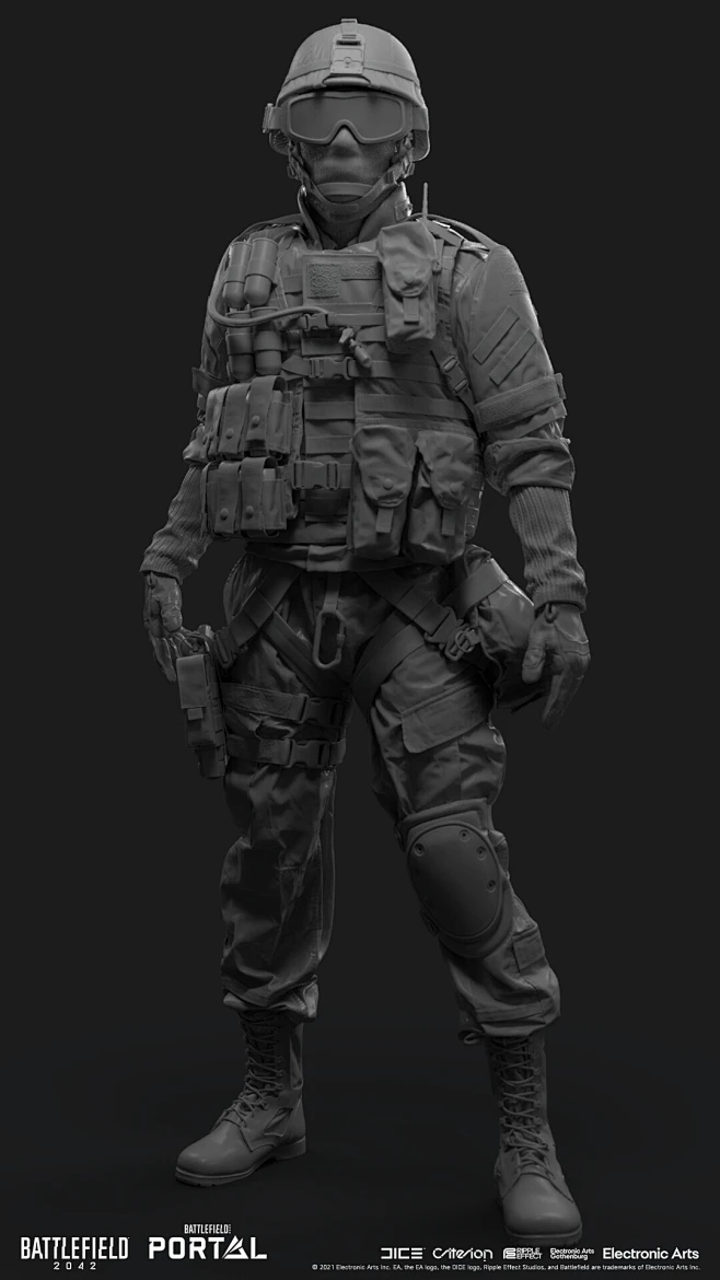 Battlefield 2042 - Bad Company 2 US Assault, Daniel Peteuil : Bad Company 2 US Assault: Modeling ...