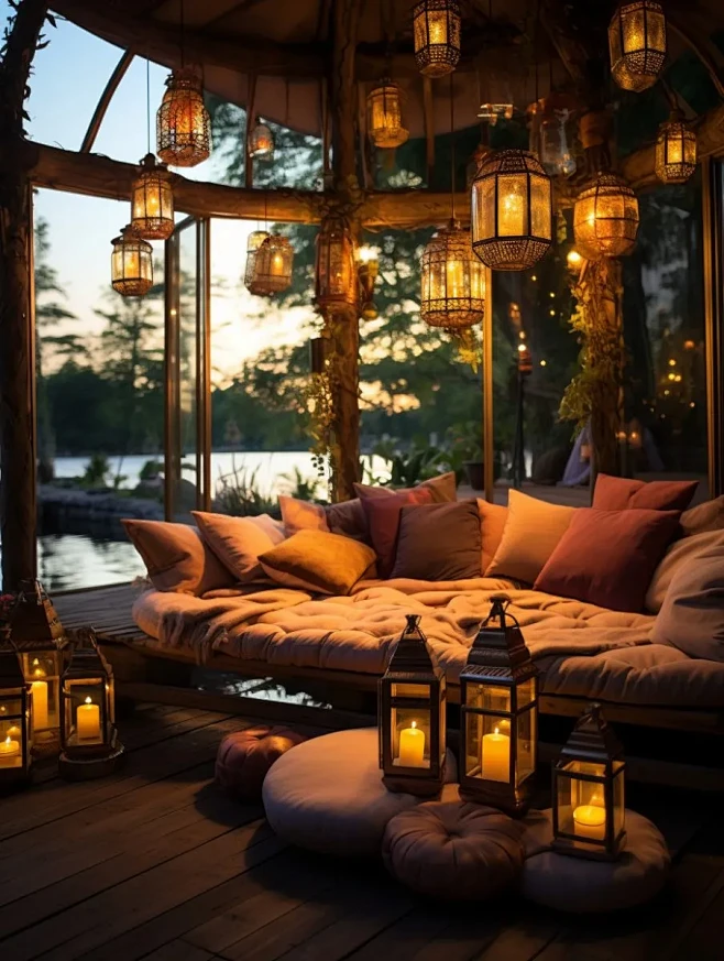 Bohemian Lounge : Relaxing Bohemian Lounge Ideas. The Bohemian Lounge, an embodiment of the ...