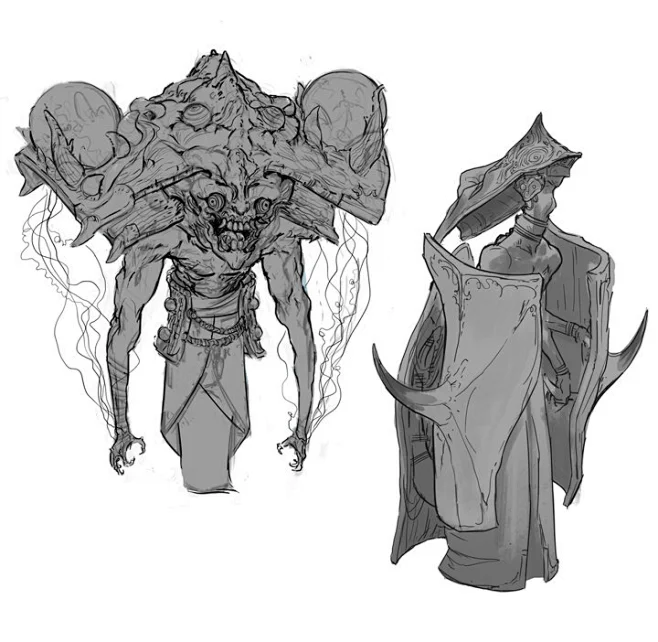 Electricity demon and Shield Creature , Victor Quaresma : Electricity ...
