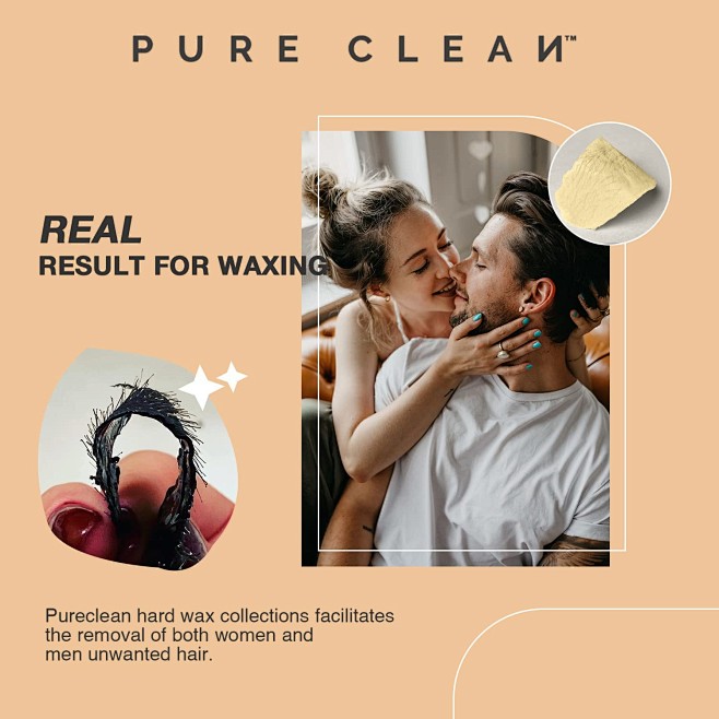 Amazon.com : Waxing Kit Wax Warmer, PURECLEAN Hair Removal Home Waxing ...