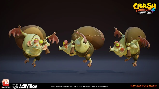 {游戏系列} 美国 Crash 4（场景，角色，UI）-花瓣网