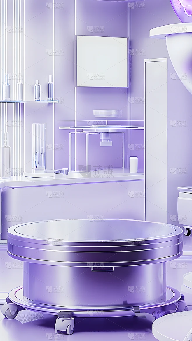 618通用展台3D实验室概念空间图片素材素材-花瓣网