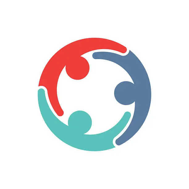 Concept of sharing ideas between a social network Concept of sharing ...