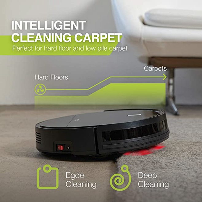 Amazon.com - Enther Experobot C200 Robot Vacuum Cleaner with Gyro Lidar ...