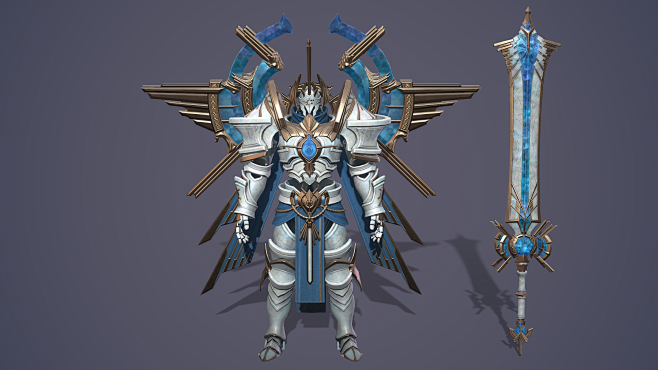 HIT2 圣像 魔剑 兽人 蜈蚣女-怪物/生物模型-微元素 - Element3ds.com!