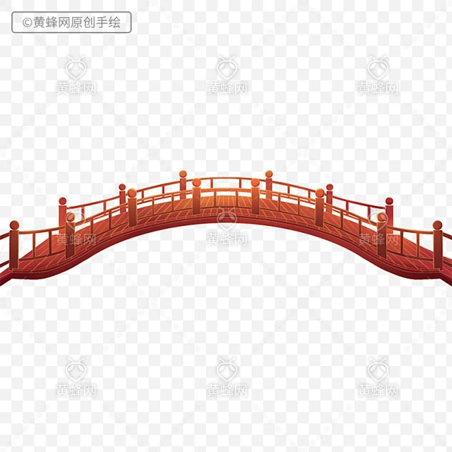 手绘鹊桥,鹊桥,卡通鹊桥,鹊桥插画,手绘桥,桥插画,古代卡通桥,古代桥插画,手绘古代桥,-花瓣网