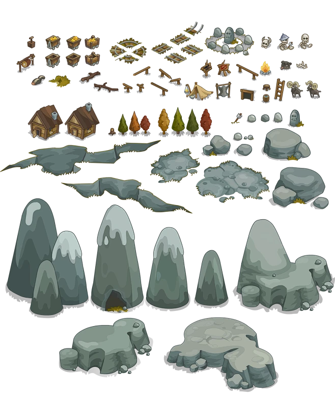 game Flash assets Charakters tower defence goblin-花瓣网
