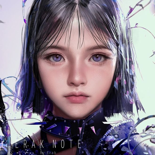 插画艺术家 ERAK... - @创意视觉Zack的微博 - 微博