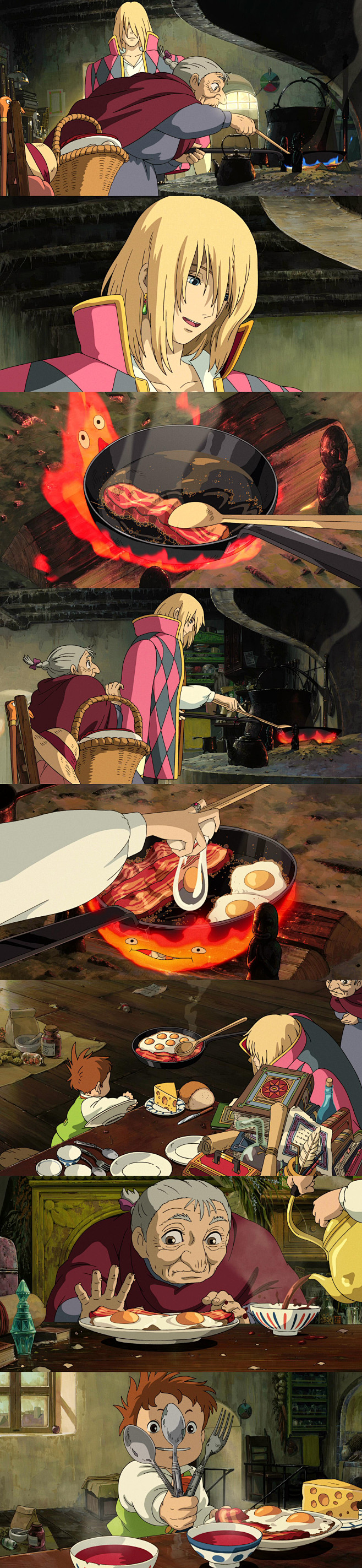 【哈尔的移动城堡 ハウルの動く城 2004】26 宫崎骏 Hayao Miyazaki #电影场景# #电影截图# #电影海报# #电影剧照#