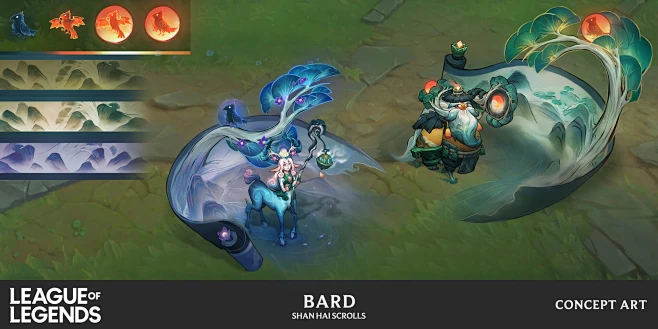 SHAN HAI SCROLLS BARD-花瓣网