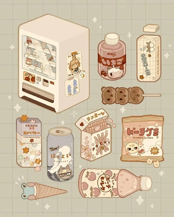 插画师 Angie Nguyen-花瓣网