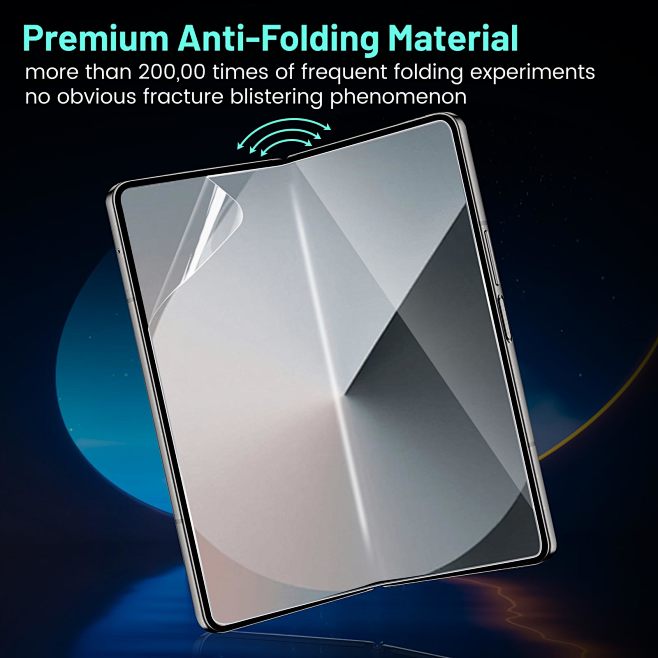 Amazon.com: TQLGY for Samsung Galaxy Z Fold 6 Screen Protector, 2 Pack ...
