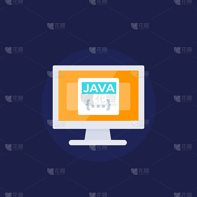 JAVA编码，编程矢量图标