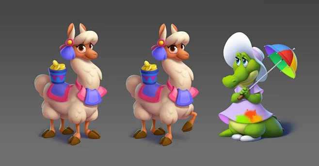 Game Objects, Playrix Games : Game Objects by Playrix Games on ArtStation.-花瓣网