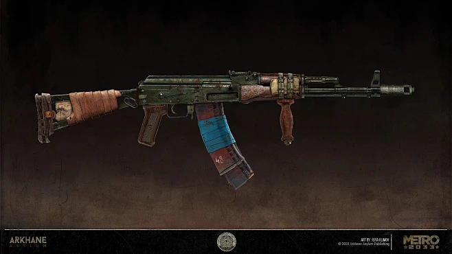 AK-74S (Metro 2033)-花瓣网