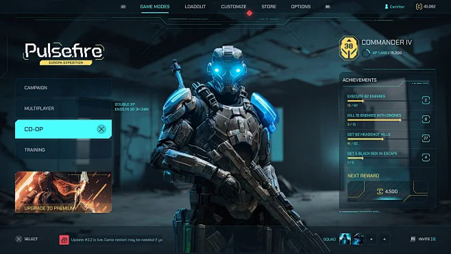 game user interface GUI HUD scifi game ui User Interface for Games ...