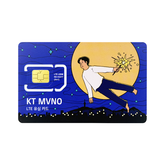 韩国kt卡