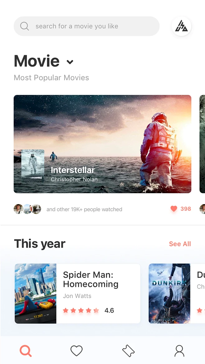 M movie app 10-花瓣网