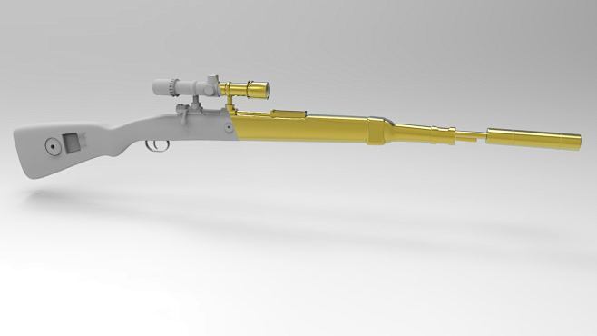 C4D-98K 黄金 绝地球上 吃鸡