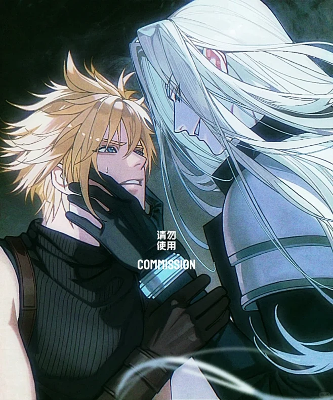 RexCassday 已关注 纯正男鬼 #稿件展示 #sc #ff7 #请勿使用 #萨菲罗斯 #克劳德-花瓣网