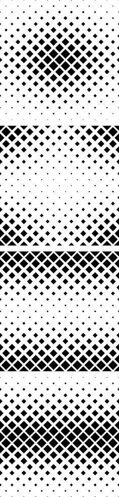 Simple seamless monochrome square patterns www.shutterstock.... -花瓣网